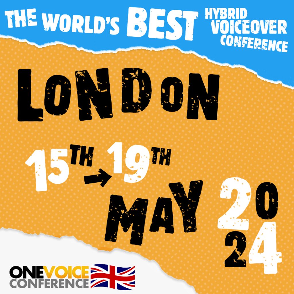 One Voice Conference – Annual Voiceover Conference and Awards | Voice ...